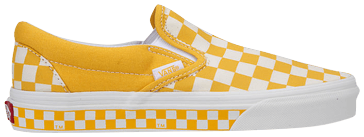 Buy Vans Classic Slip-On 'Nextor Checkerboard - Old Gold' - VN0A38F7PVB ...