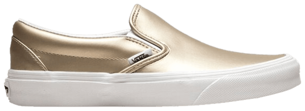 Buy Classic Slip-On 'Muted Metallic - Gold' - VN0A38F7Q8E | GOAT
