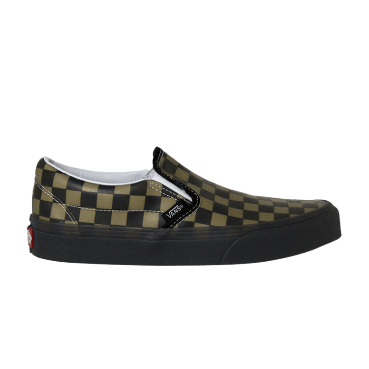 Buy Classic Slip-On 'Translucent Rubber - Black Checkerboard ...