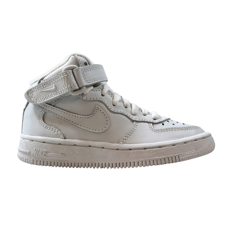 Buy Nike Kid Force 1 Mid PS 'Triple White' - 624050 117 | GOAT