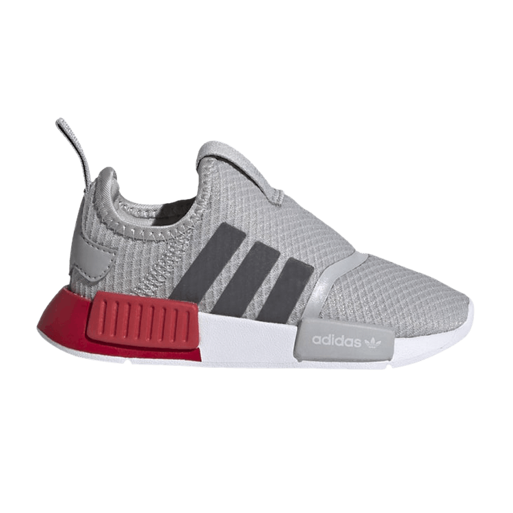 Buy NMD 360 J 'Grey Scarlet' - EF6623 | GOAT
