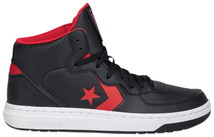Buy Converse Rival Mid 'Black Enamel Red' - 164889C | GOAT