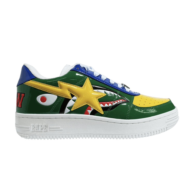 Buy Bapesta Low M2 'Green Shark Face' - 1G30191002 GRN | GOAT