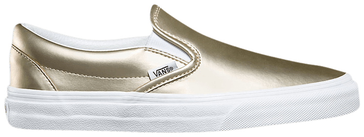 Buy Classic Slip-On Kids 'Muted Metallic - Gold' - VN0A32QIQ8E | GOAT AU
