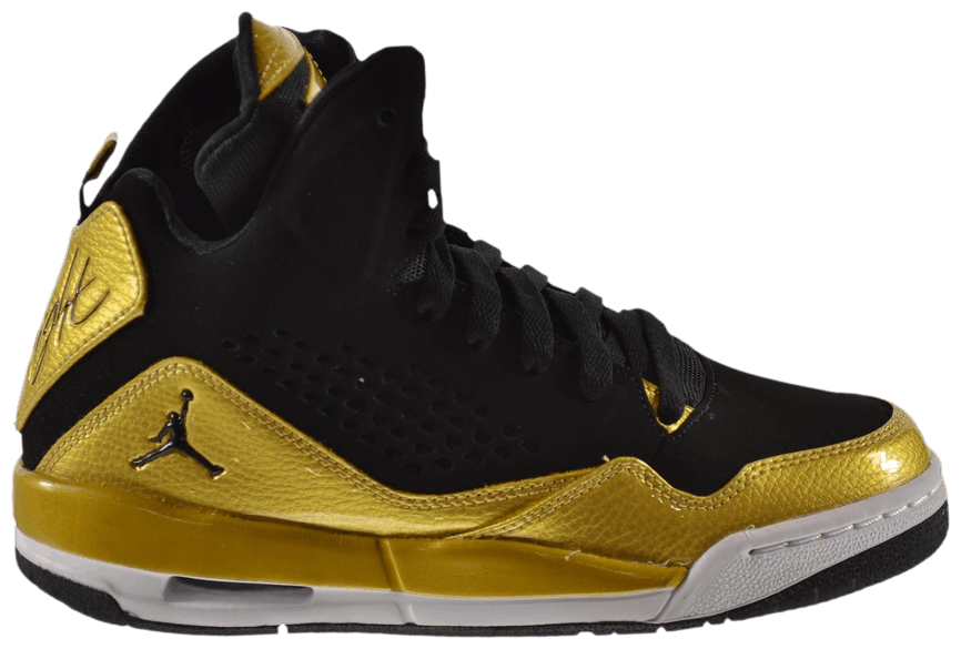 Buy Air Jordan SC-3 GS 'Black Metallic Gold' - 630611 045 | GOAT