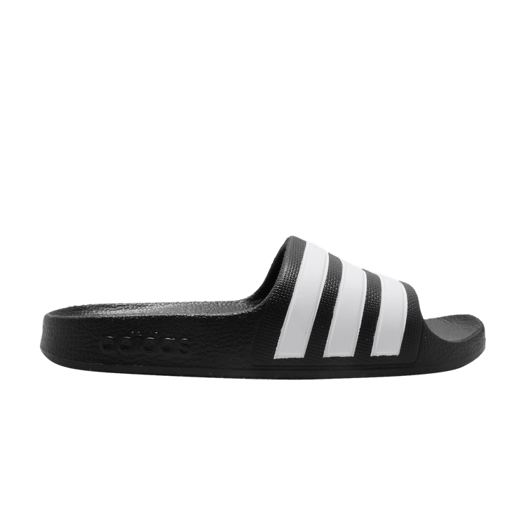 Buy Adidas Adilette Aqua Slide J 'Black' - F35556 | GOAT