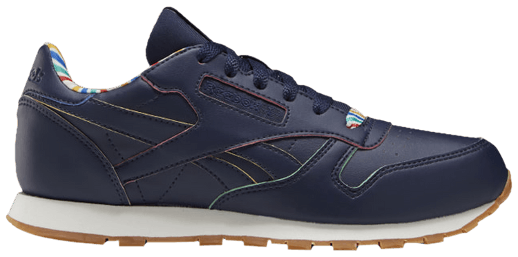 Buy Reebok Classic Leather Big Kid 'Colorful Stripe' - FW6117 | GOAT