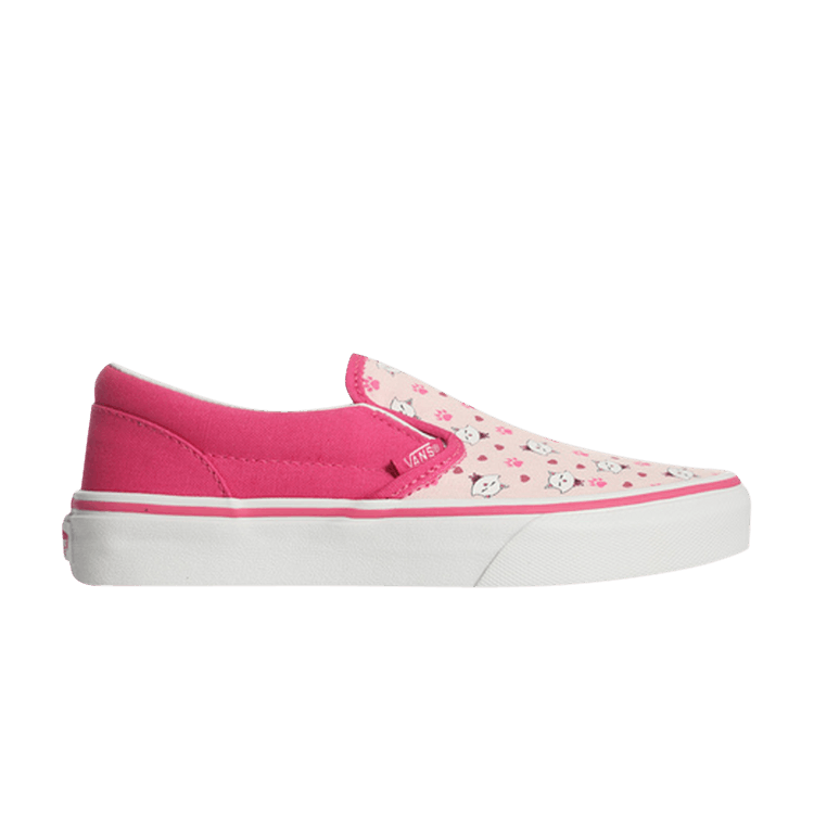 Buy Classic Slip-On Kids 'Ditsy Kitty' - VN0A32QIUDY | GOAT UK