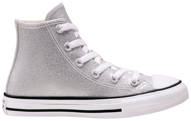 Buy Chuck Taylor All Star High GS 'Coated Glitter' - 668466C | GOAT