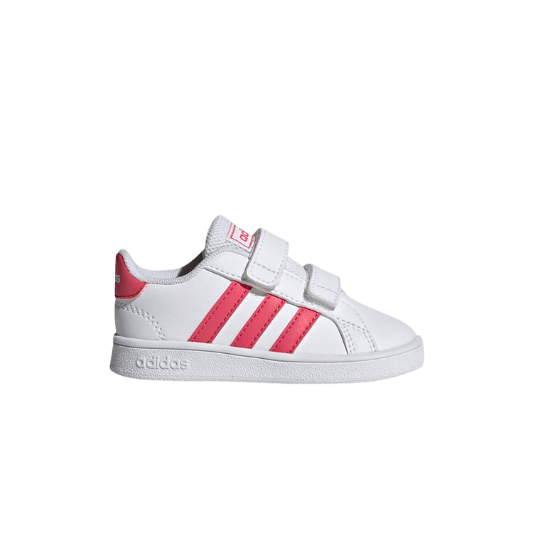 Buy Adidas Grand Court Infant 'White Real Pink' - EF0115 | GOAT