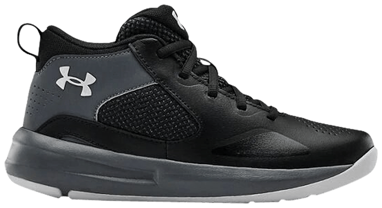 Buy Under Armour Lockdown 5 GS 'Black Pitch Gray' - 3023533 001 | GOAT