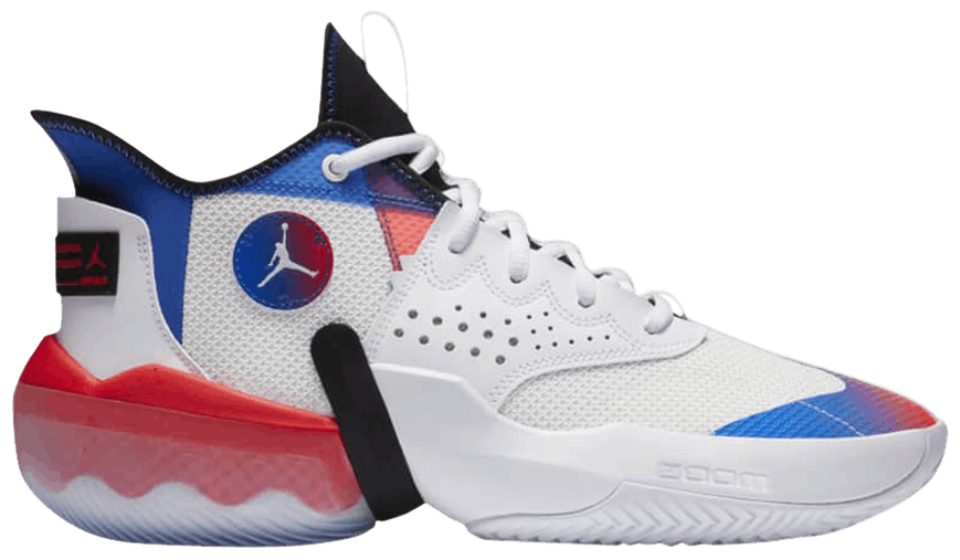 Buy Air Jordan React Elevation 'White Infrared Royal' - DC5187 102 | GOAT