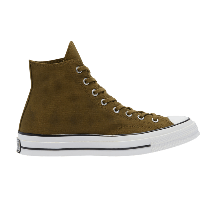 Buy Converse Chuck 70 High 'Distressed Dark Moss' - 169777C | GOAT