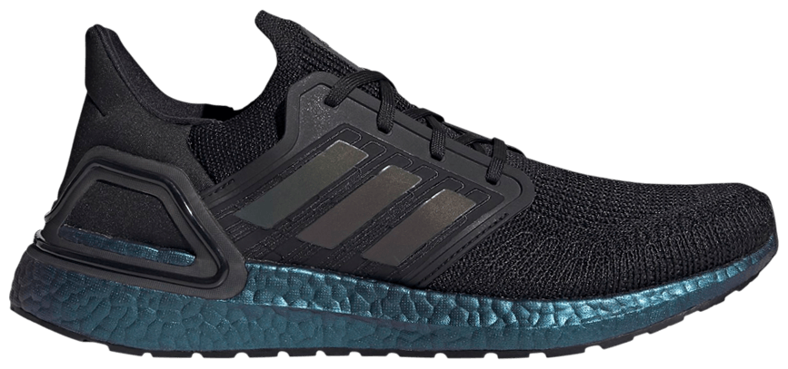 Buy Adidas UltraBoost 20 'Black Signal Cyan' - FV8319 | GOAT
