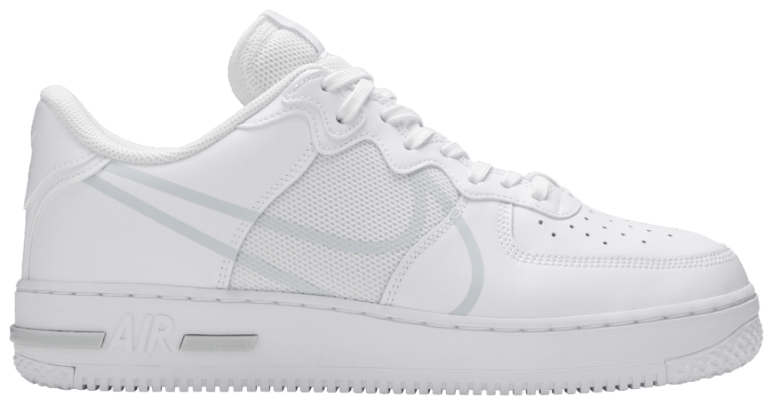 Buy Nike Air Force 1 React 'White' - CT1020 101 | GOAT