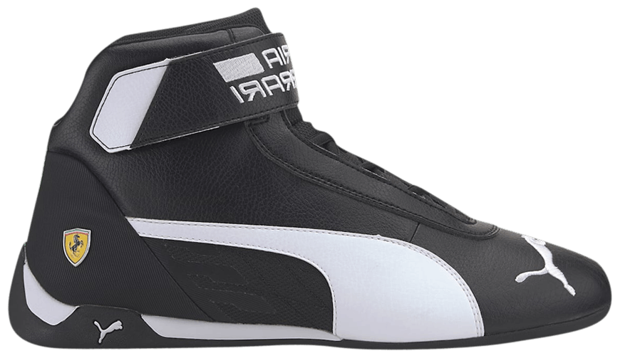 Buy Scuderia Ferrari x Puma R-Cat Mid 'Black White' - 339938 02 | GOAT
