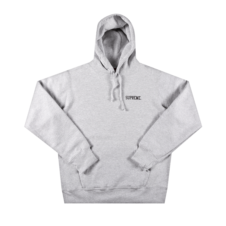Buy Supreme x Joel-Peter Witkin Sanitarium Hooded Sweatshirt 'Ash Grey ...