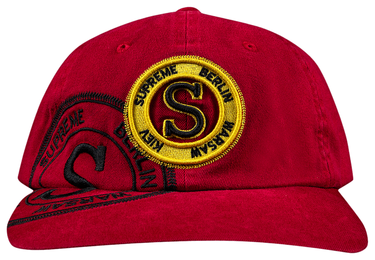 Buy Supreme Stamp 6-Panel 'Red' - FW20H49 RED | GOAT