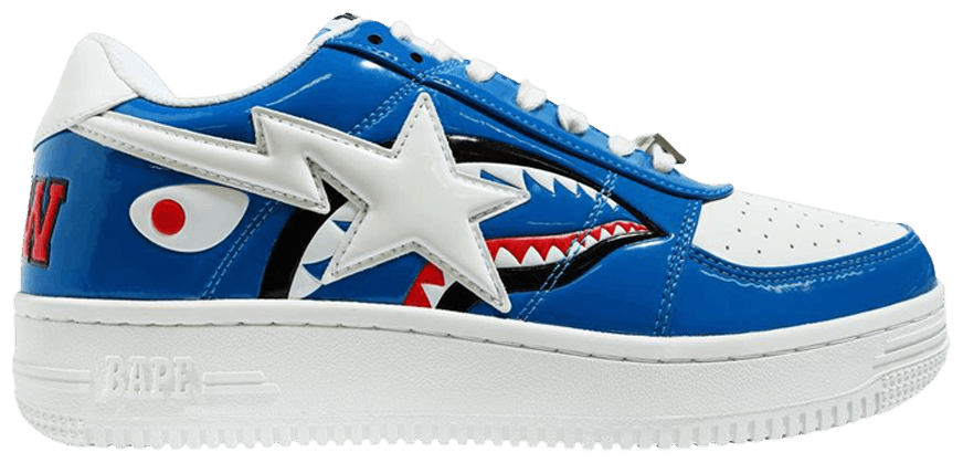 Buy Bapesta Low M1 'Shark Face - Blue' - 1G80191009 BLUE | GOAT
