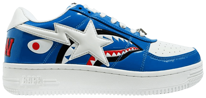 Buy Bapesta Low M1 'Shark Face - Blue' - 1G80191009 BLUE | GOAT