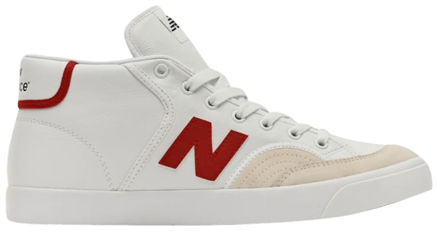 Buy New Balance Numeric 213 'White Red' - NM213RAD | GOAT