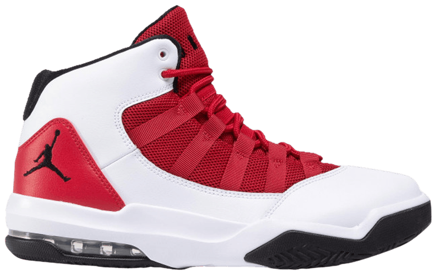Buy Air Jordan Max Aura 'White Gym Red' - AQ9084 106 | GOAT