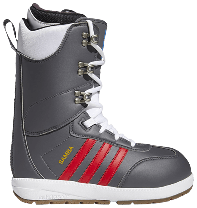 Buy Adidas Samba ADV Boot 'Grey Scarlet' - EG9387 | GOAT