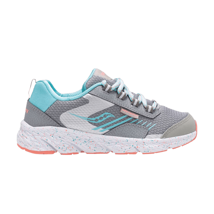 Buy Saucony Wind Shield Kids 'Grey Turquoise' - SK163251 | GOAT