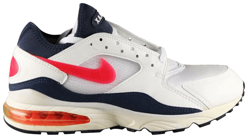 Buy Nike Air Max 93 OG 'White Flame Red' 1993 - 104015 161 | GOAT
