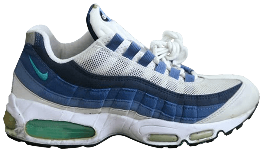 Buy Air Max 95 OG 'White Blue Slate' 1995 - 104050 131 | GOAT