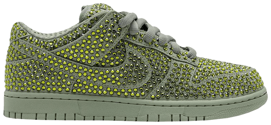 Cactus Plant Flea Market x Swarovski x Dunk Low 'Spiral Sage' | GOAT