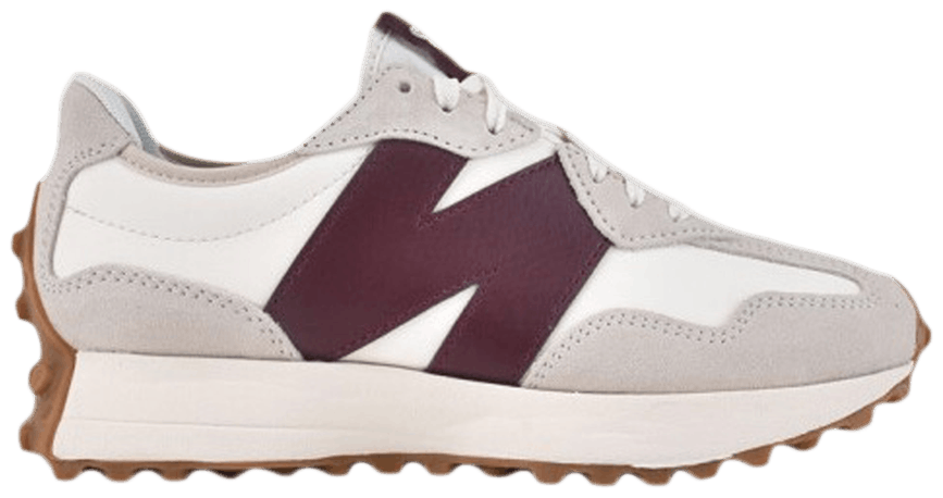 Buy Wmns 327 'White Dark Red' - WS327KA | GOAT