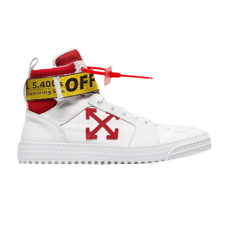 Buy Off-White Industrial Belt High 'White Red' - OMIA102R19800001 0120 ...