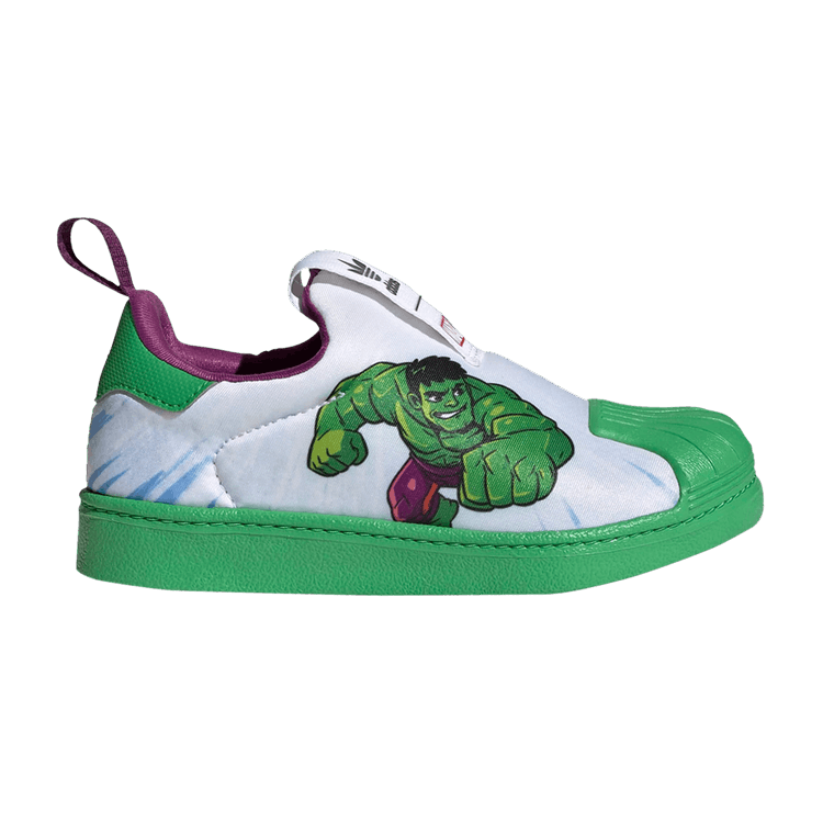 Buy Marvel x adidas Superstar 360 J 'Hulk' - FY2508 | GOAT