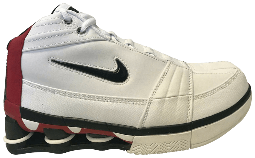 Buy Nike Shox VC 4 GS 'White University Red' - 310539 101 | GOAT