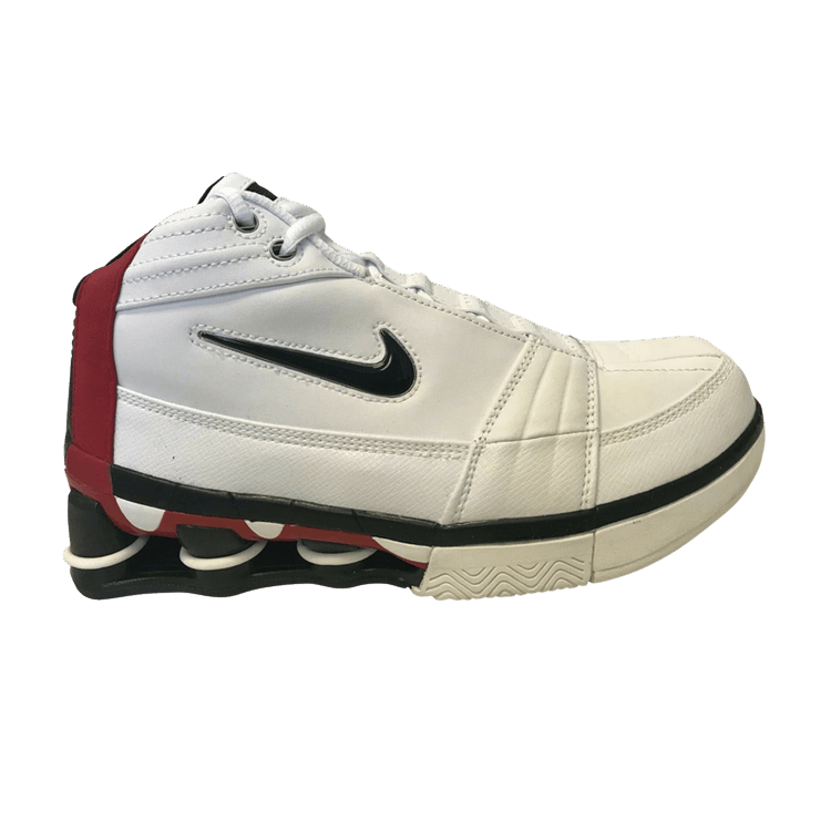 Buy Nike Shox VC 4 GS 'White University Red' - 310539 101 | GOAT