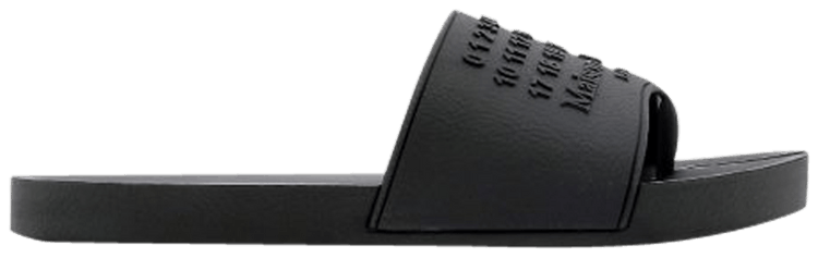 Buy Maison Margiela Tabi Pool Slide 'Black Raven Buy Maison Margiela Tabi Pool Slide 'Black Raven