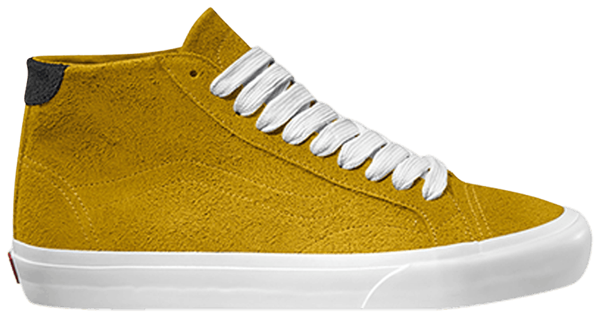 Buy Vans Court Mid 'Fat Lace - Tawny Olive' - VN0A34A6QFK | GOAT
