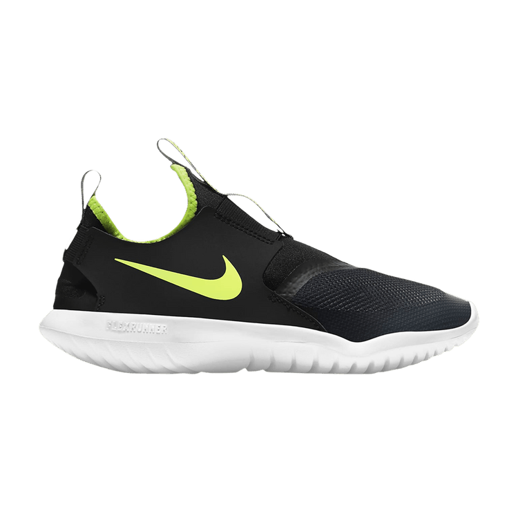 Buy Nike Flex Runner GS 'Smoke Grey Volt' - AT4662 019 | GOAT