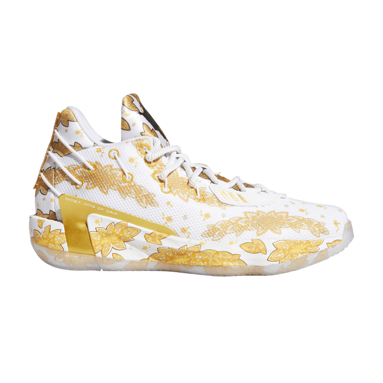 Buy Ric Flair x adidas Dame 7 GCA 'White Gold Metallic' - FY2802 | GOAT