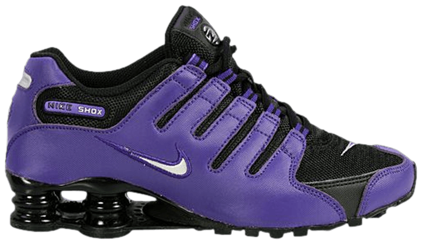 Buy Wmns Shox NZ 'Black Varsity Purple' - 314561 008 | GOAT