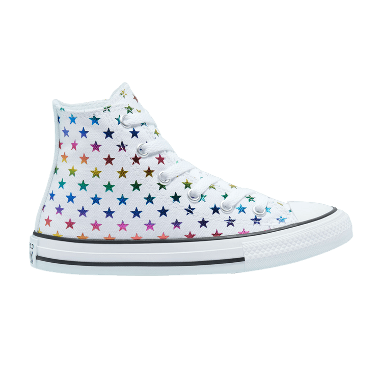 Buy Converse Chuck Taylor All Star High GS 'Allover Metallic Stars ...