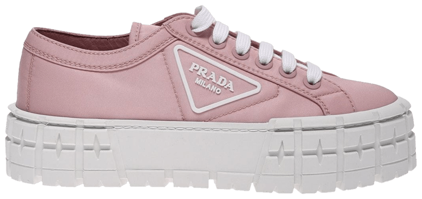 Buy Prada Wmns Gabardine Wheel Platform 'Pink' - 1E260M MMS F0924 | GOAT AU