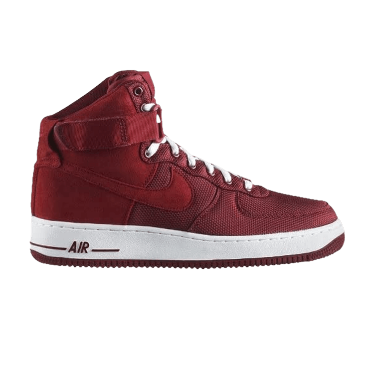 Buy Nike Air Force 1 High Premium 'Team Red' - 386161 601 | GOAT
