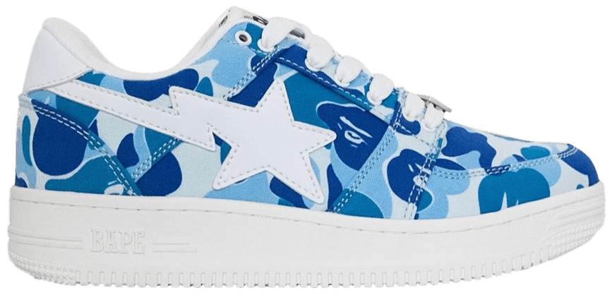 Bapesta Low 'ABC Camo - Blue' | GOAT