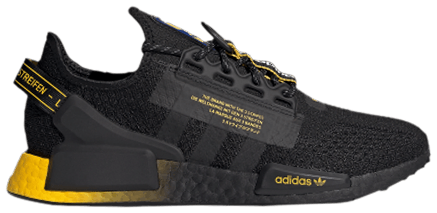 Buy Adidas NMD_R1 V2 'Black Yellow Gradient' - GY5354 | GOAT