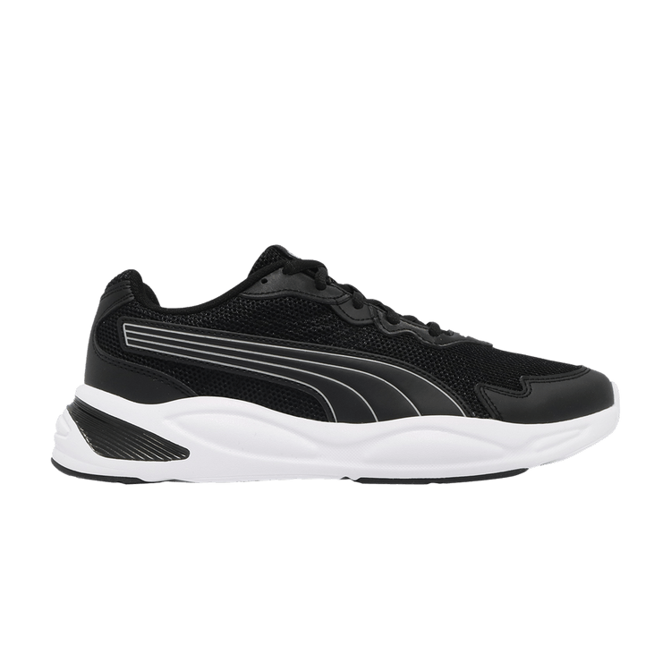Buy Puma 90s Runner Nu Wave Jr 'Black White' - 375801 01 | GOAT
