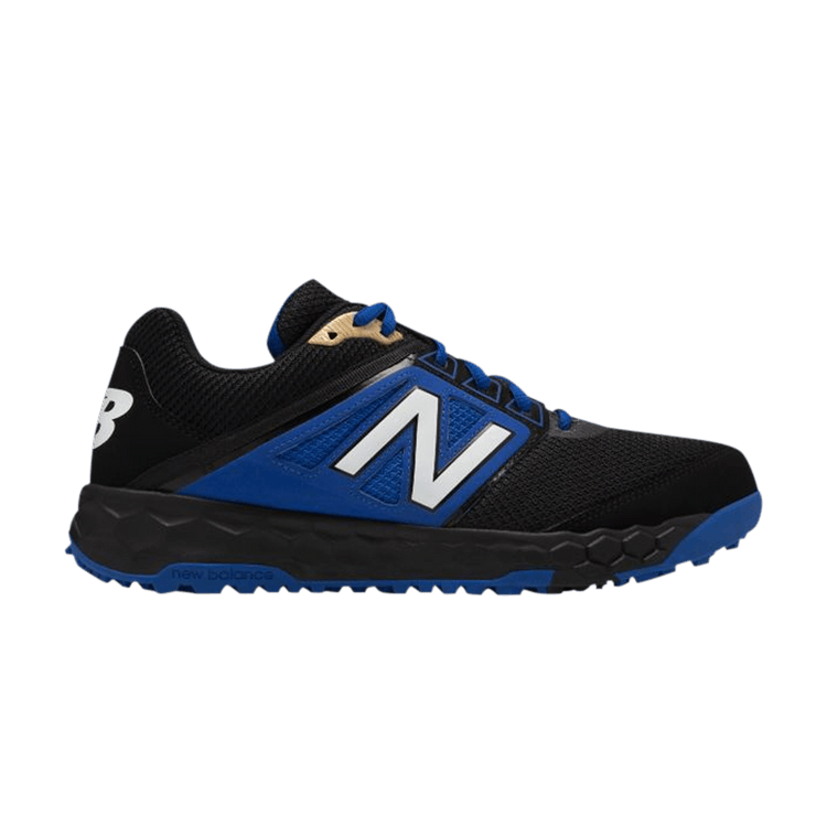 Buy New Balance Fresh Foam 3000v4 Turf Low 'Black Blue' - T3000BB4 | GOAT