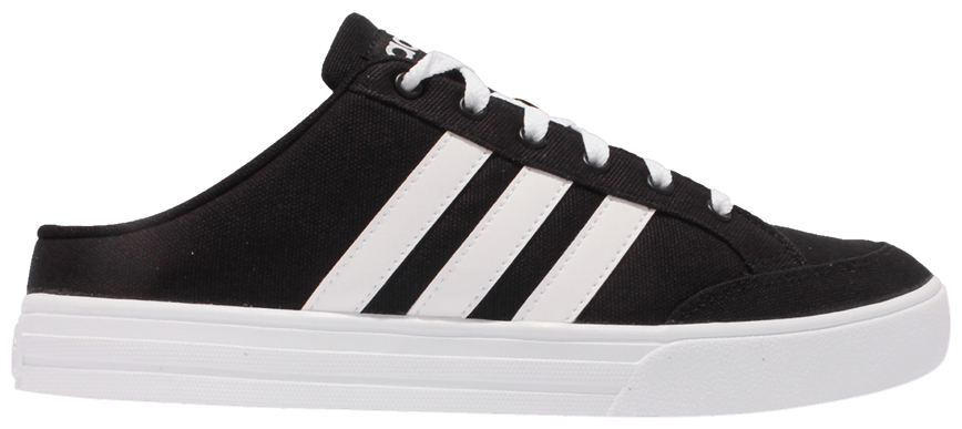Buy Adidas VS Set Mule 'Black White' - FX4850 | GOAT