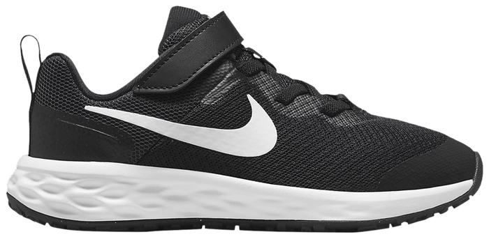 Buy Nike Revolution 6 PS 'Black White' - DD1095 003 | GOAT